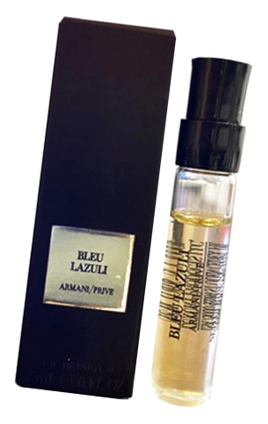 Armani Prive Bleu Lazuli духи 2 мл миниатюра для мужчин и женщин - Джорджио Армани Прайв Лазули