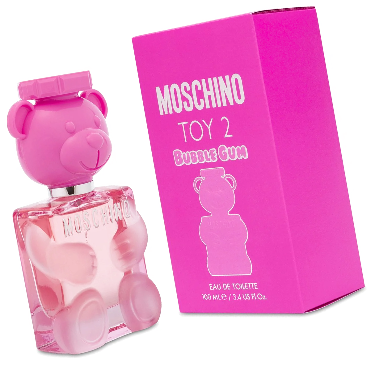 Женская туалетная вода Moschino Toy 2 Bubble Gum / Бабл Гам Мишка 100 мл