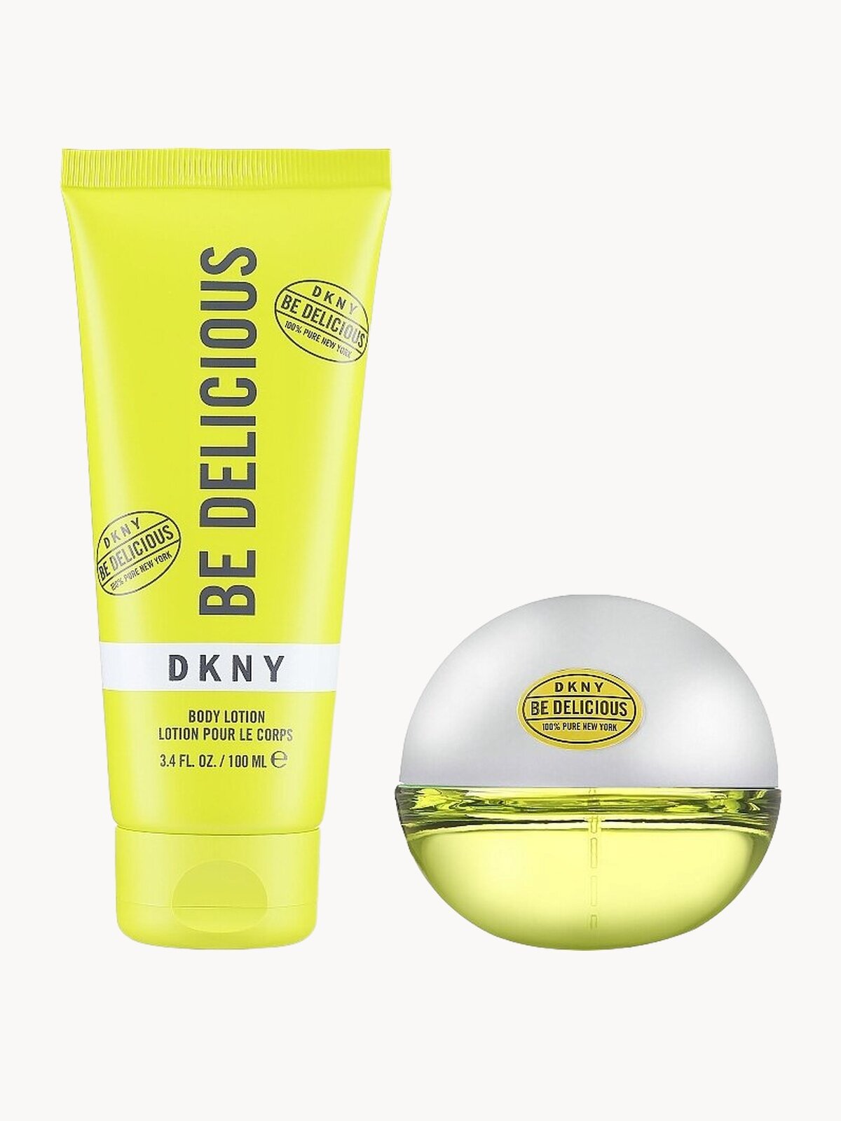 Подарочный набор DKNY Donna Karan New York " Be Delicious " — для женщин, 30 мл духи + 100 мл лосьон для тела