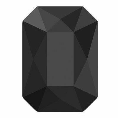 Страз клеевой 2602-DB97 Jet черный 8x5.5 мм кристалл в пакете для ногтей, одежды и декора