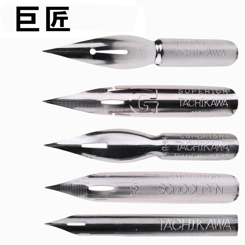 Перьевые авторучки Tachikawa Japan, 5pc nib