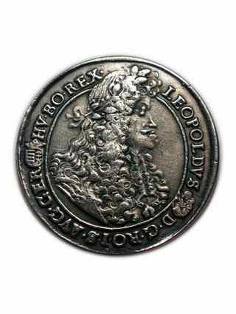 Талер 1691 Леопольд Австрия в серебре сувенирная копия монеты, нумизматика, деньги для коллекции
