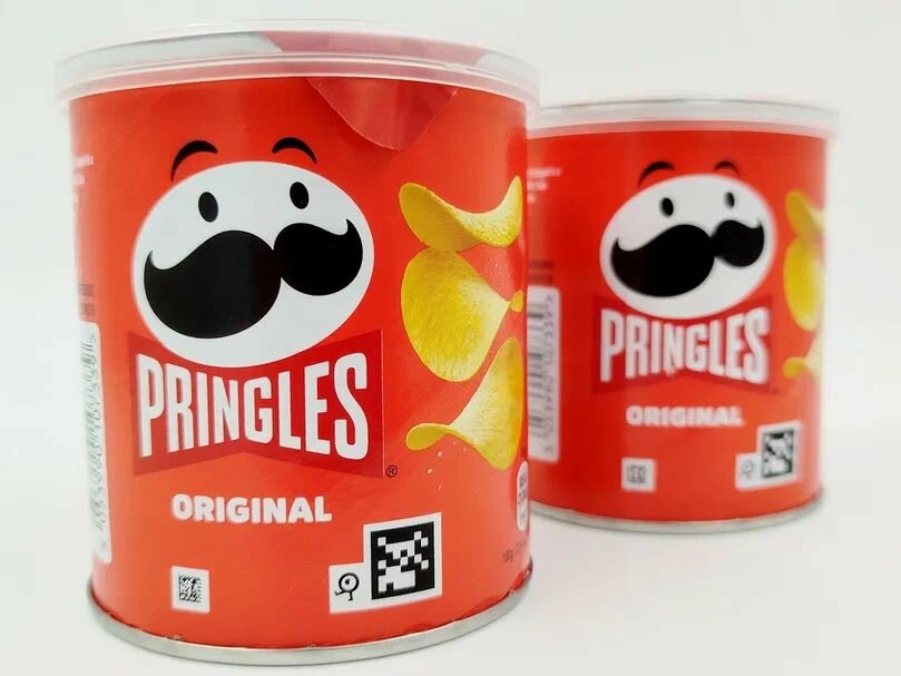 Картофельные чипсы Pringles Original 40 гр 2 банки