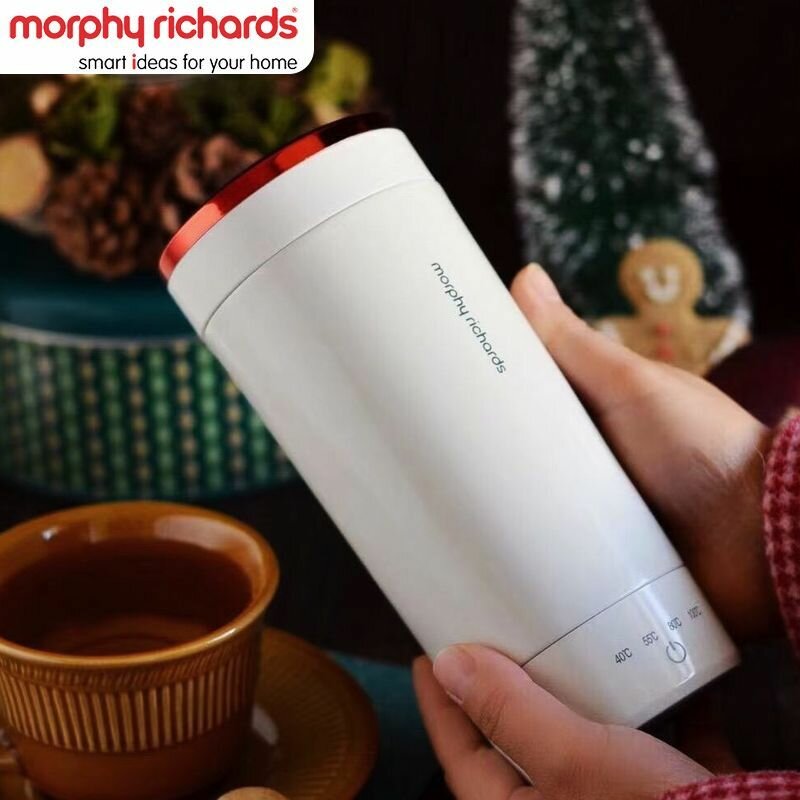 MORPHY RICHARDS Портативный электрический чайник 300 мл Нагревательная чашка для путешествий на открытом воздухе 316 Нержавеющая сталь MR6060