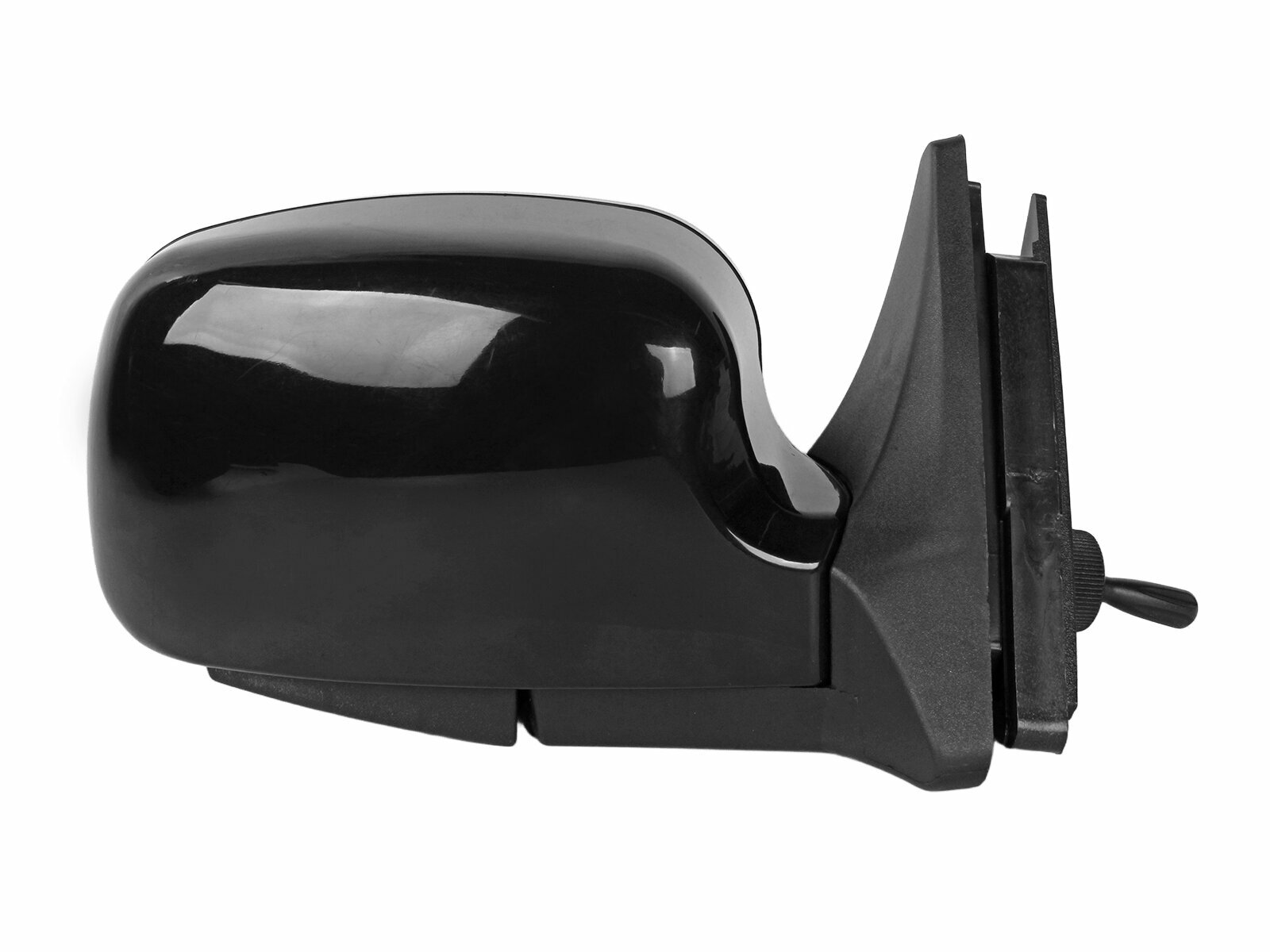 Зеркало боковое ВАЗ-2105, 07 правое люкс трос хром Политех В-05 лт