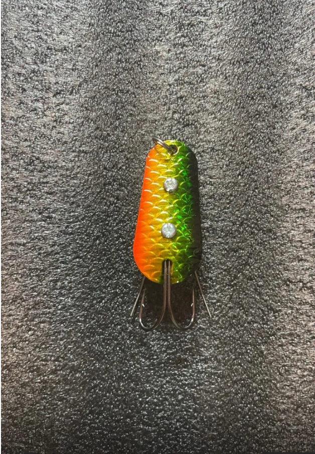 Блесна незацепляйка 21 гр ремесленое производство, на щуку, судака, окуня, отлично работает по хищнику.