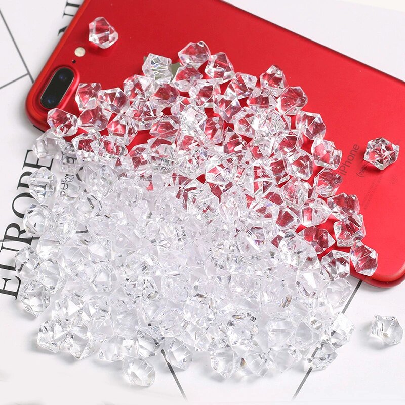 Игрушечные кристаллы, драгоценные камни, украшения из хрусталя и бусин для детей, принцесс, мальчиков и девочек,