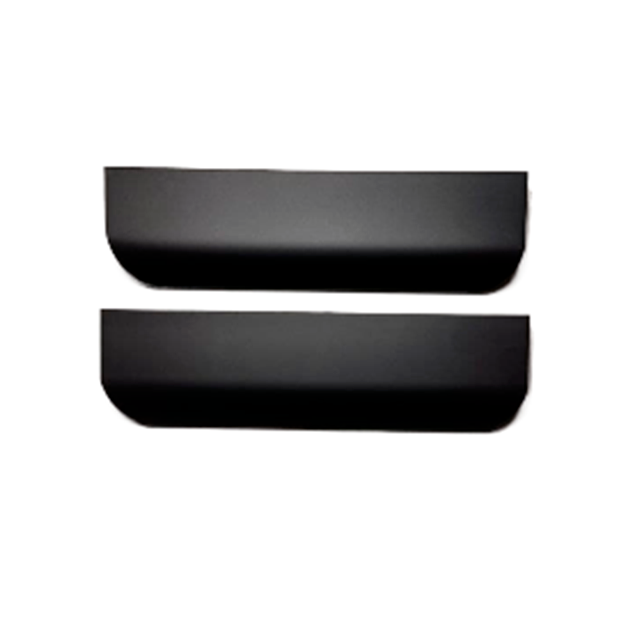 Ручка мебельная торцевая EVA BALANCE 128/147мм. чёрный матовый, 2 шт.