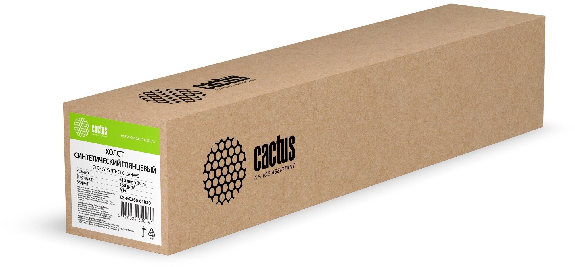 Бумага Cactus CS-GC260-61030