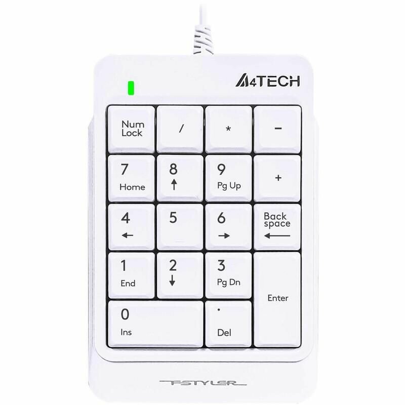 Клавиатура проводная A4Tech Fstyler FK13P (FK13P WHITE)