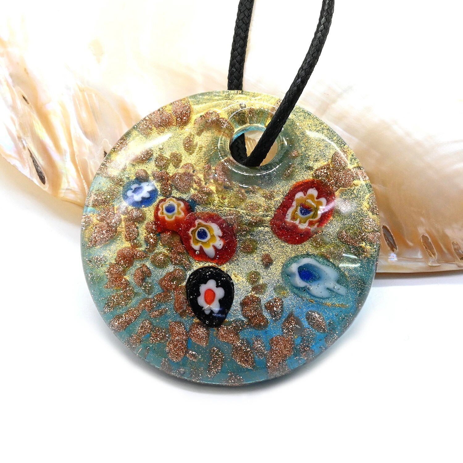 Подвеска, муранское стекло