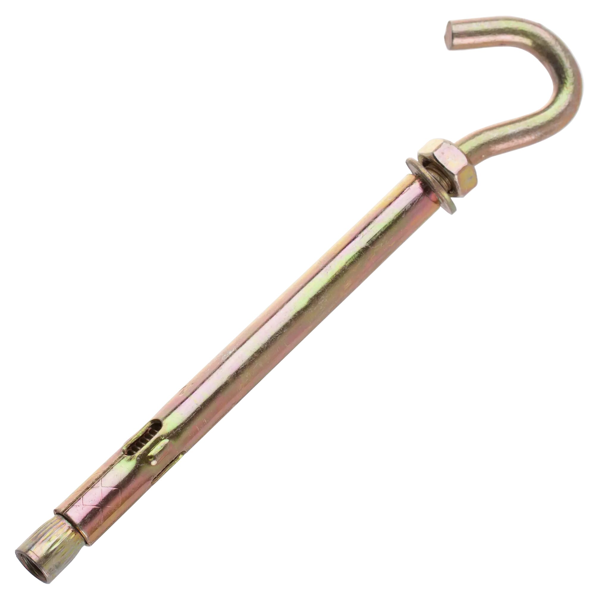 Анкер с крюком 8x100 мм для крепления в бетоне и кирпиче, механическое соединение