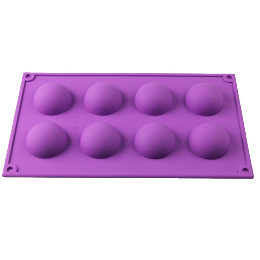 Kitchen UpStyle 8 Half Ball Sphere силиконовая форма для выпечки торта, шоколада, конфет, мыла, печенья