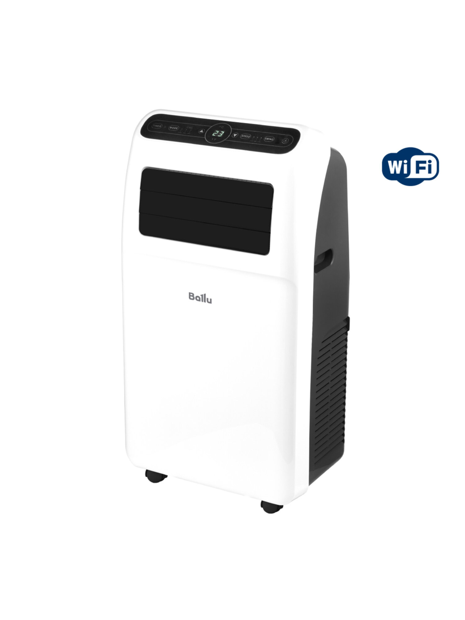 Кондиционер мобильный Ballu Aura BPAC-09 CP/N1_24Y, управление через Wi-Fi