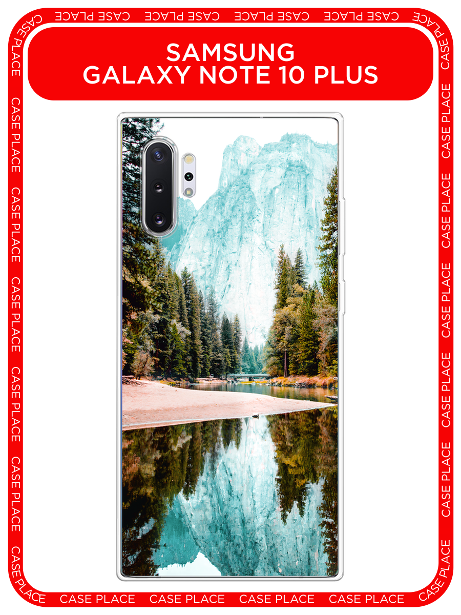 Чехол на Samsung Galaxy Note 10 + / Самсунг Гэлакси Нот 10 Плюс с принтом Горы 11