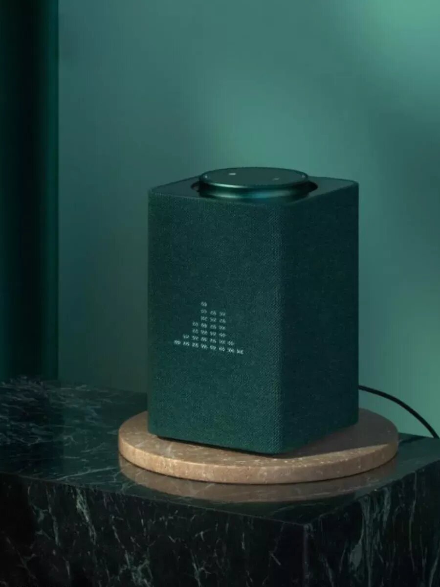 Умная колонка "Яндекс Станция Макс", с Алисой и YaGPT, Zigbee, зеленая