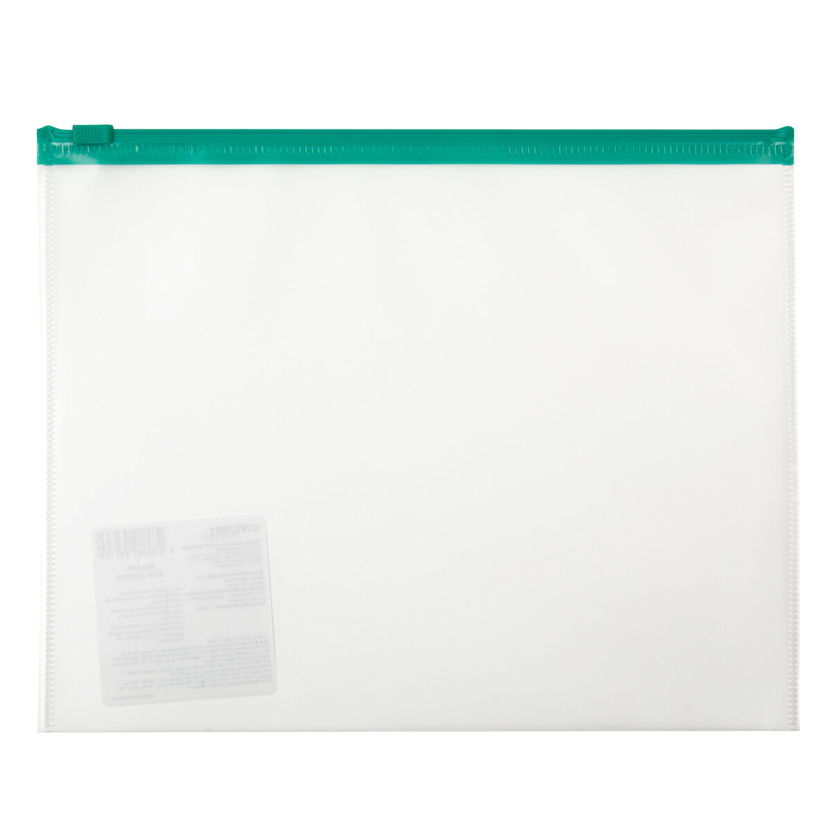 Expert Complete Classic Папка-конверт ZIP-молния A5+ 120 мкм песок зеленый замок