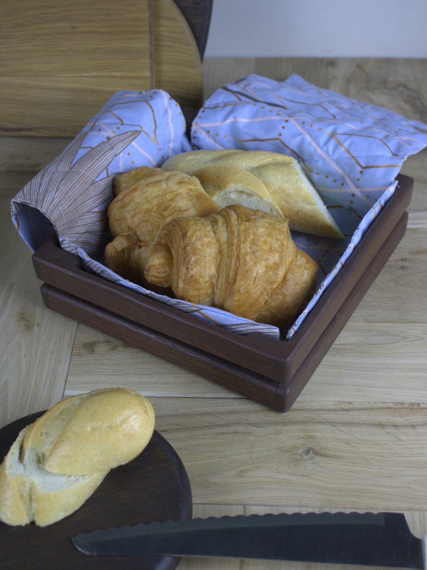 Корзинка квадратная, шоколад