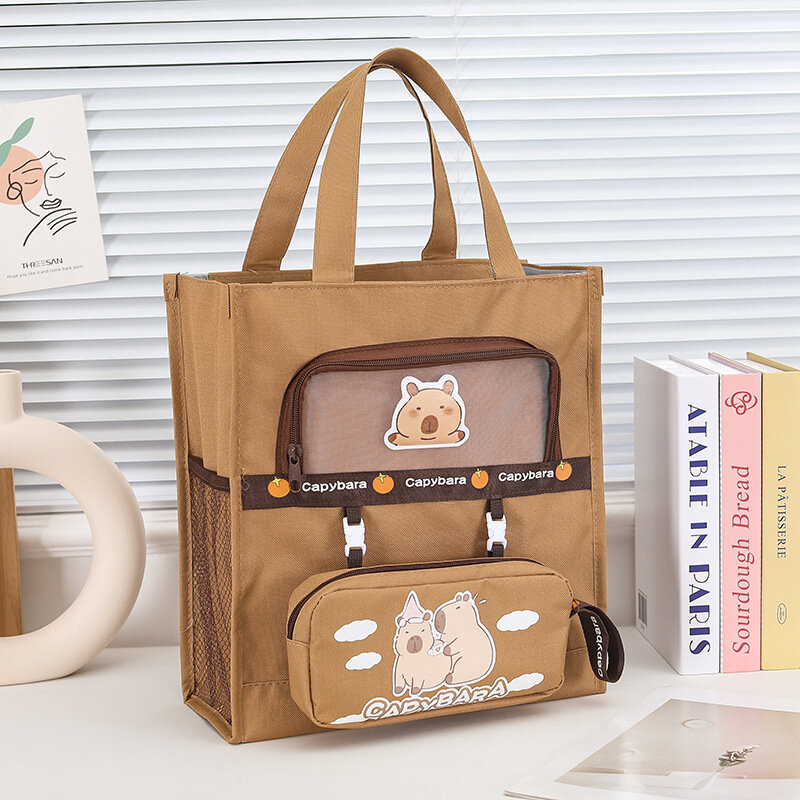 Сумка Kapibala Happy Bala, для репетиторов, студентов, школьная, для документов