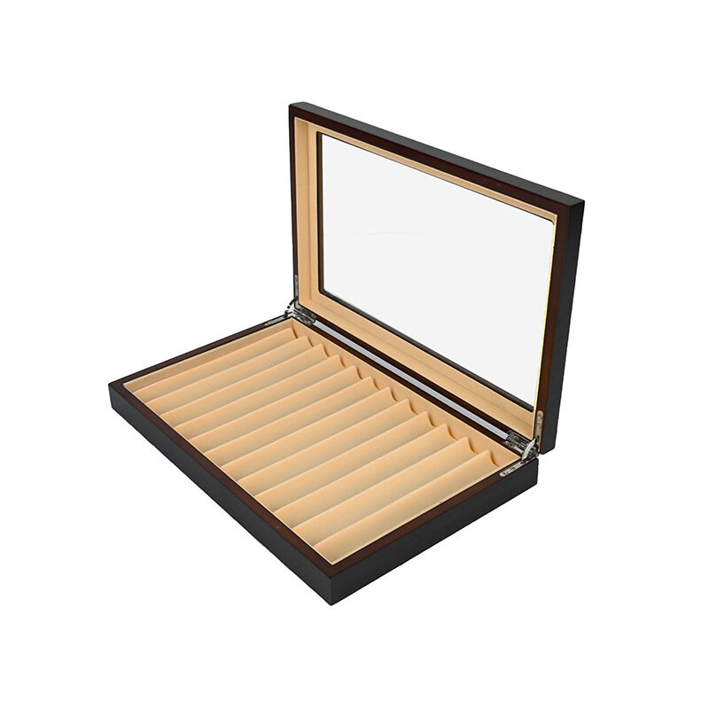 Подарочная коробка для перьевых ручек, 12 бит, черный