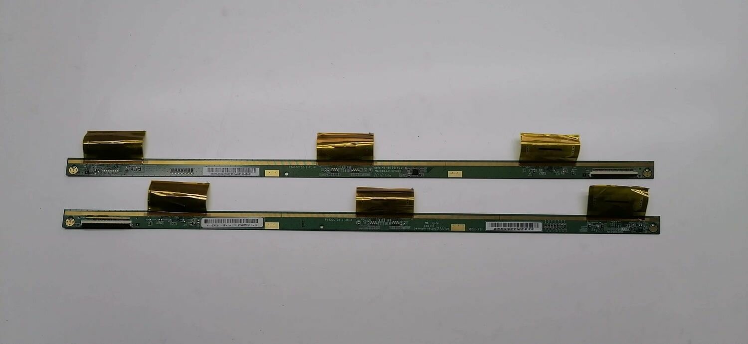 Driver Board 2 планки драйвера LCD Panel PT430CT02-1 Ver.1.0 PT430CT02-1-XL-6 PT430CT02-1-XR-5 для 43Lf0207 Lcd Телевизор Витязь Плата разъемов арт. 11609