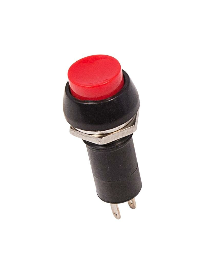 Выключатель-кнопка Rexant ON-OFF красная 250В 1А 2с (PBS-11А) {36-3030}