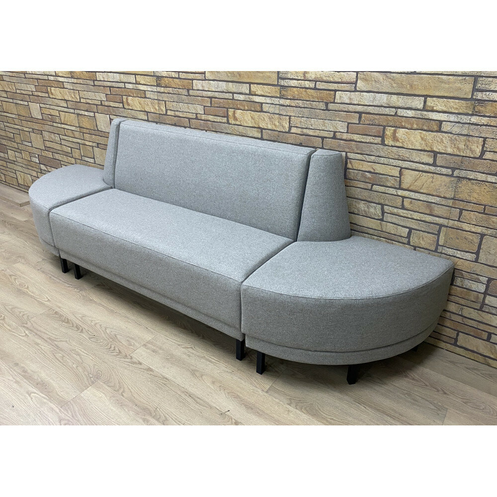 Диван GRUPPO 396 "Аверс", модульный, 291 см x 73 см, обивка рогожка Jazz 4