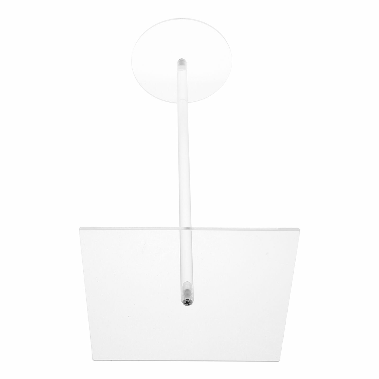 Стильная акриловая платформа для хранения головных уборов, размер 30.00x15.00x15.00 см, устойчивое основание