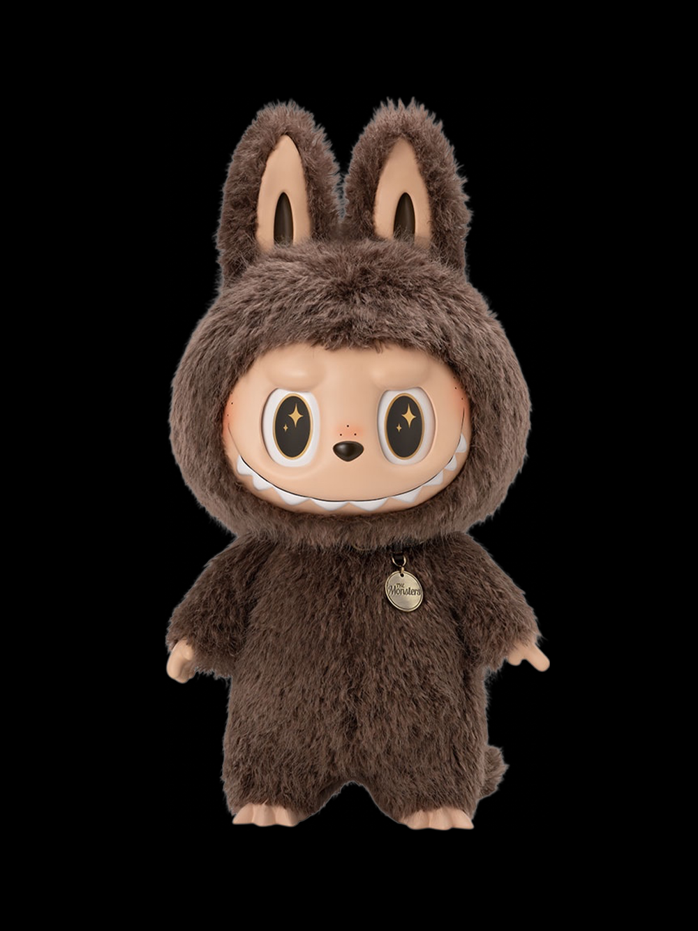 Коллекционная оригинальная фигура THE MONSTERS - I FOUND YOU Vinyl Face Doll / 58 см высота / POP MART / Коричневый