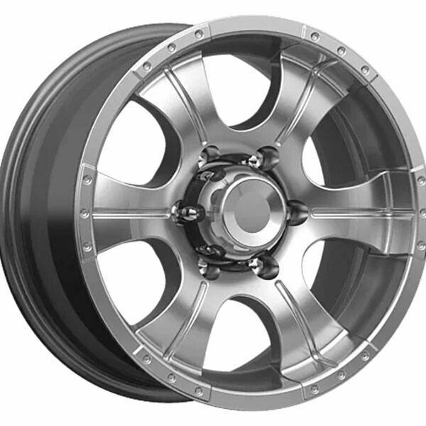 Колесный диск K&K Байконур 7x15 6x139.7 ET-5 D108.5 Дарк платинум