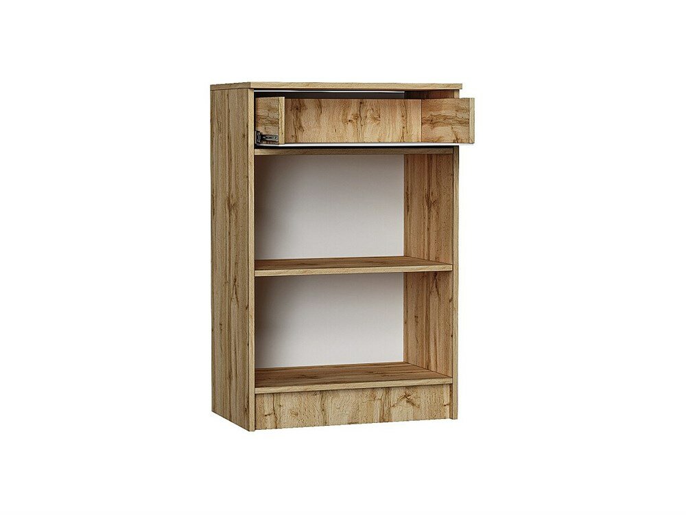 VVT Каркас тумбы Стиль ТБ-601 с ящиком Дуб Вотан, каркас ЛДСП Дуб Вотан, 907*600*380