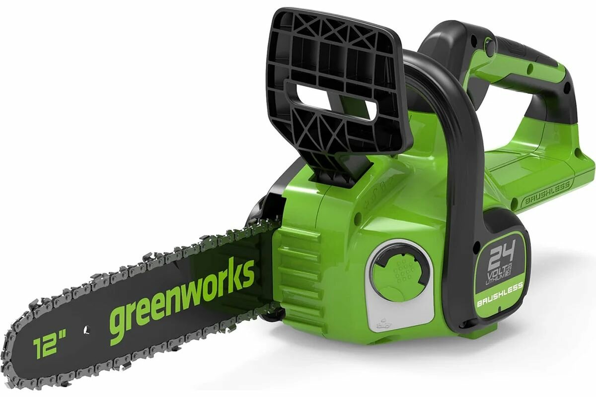 Цепная аккумуляторная пила GreenWorks GD24CS30K4 24 В, 4 А*ч 2007007UB