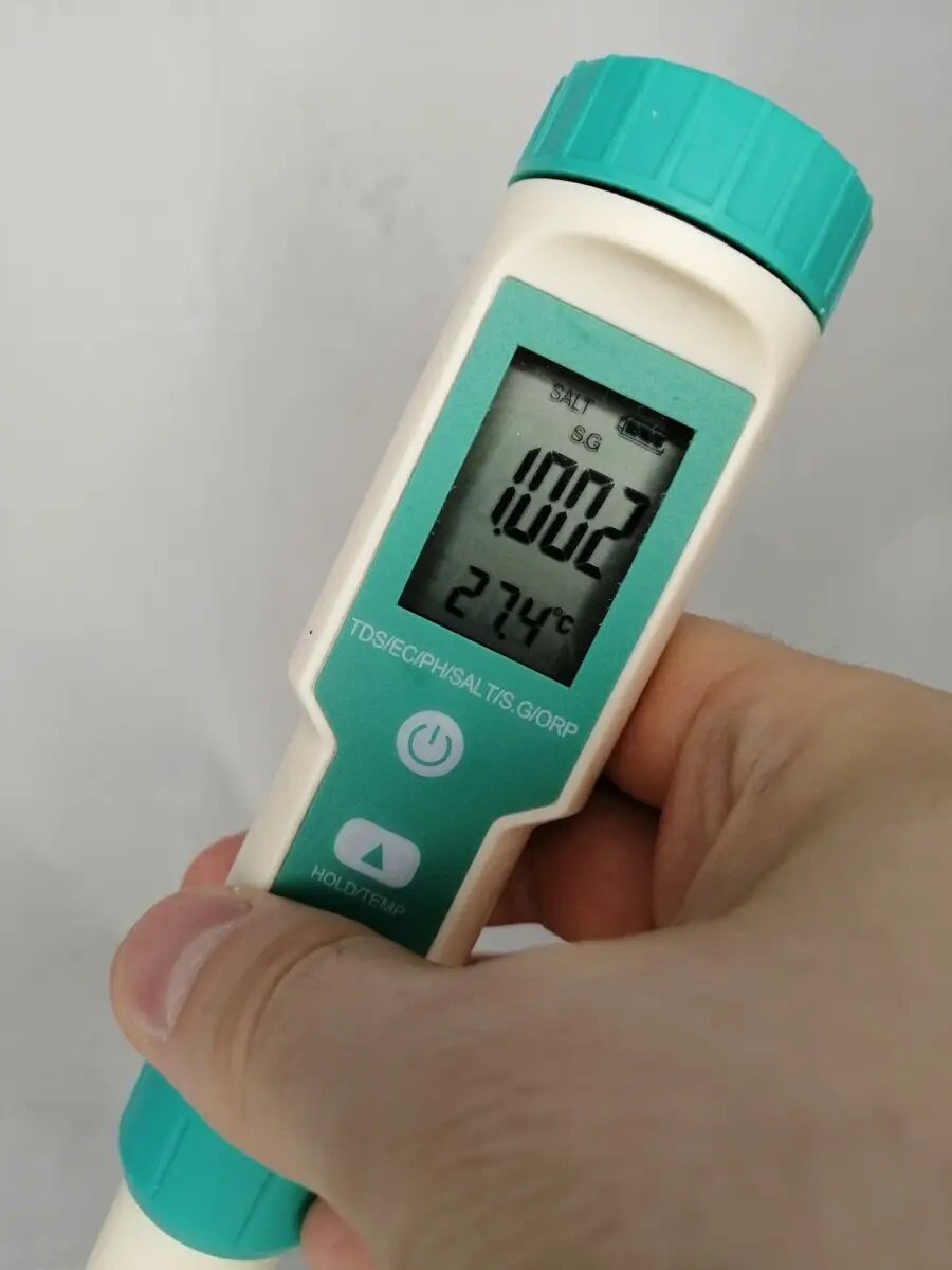 Тестер Для Воды Tds - Тдс Метр Цифровой - Измеритель Соли В Воде - Солемер Для Анализа Жесткости Воды