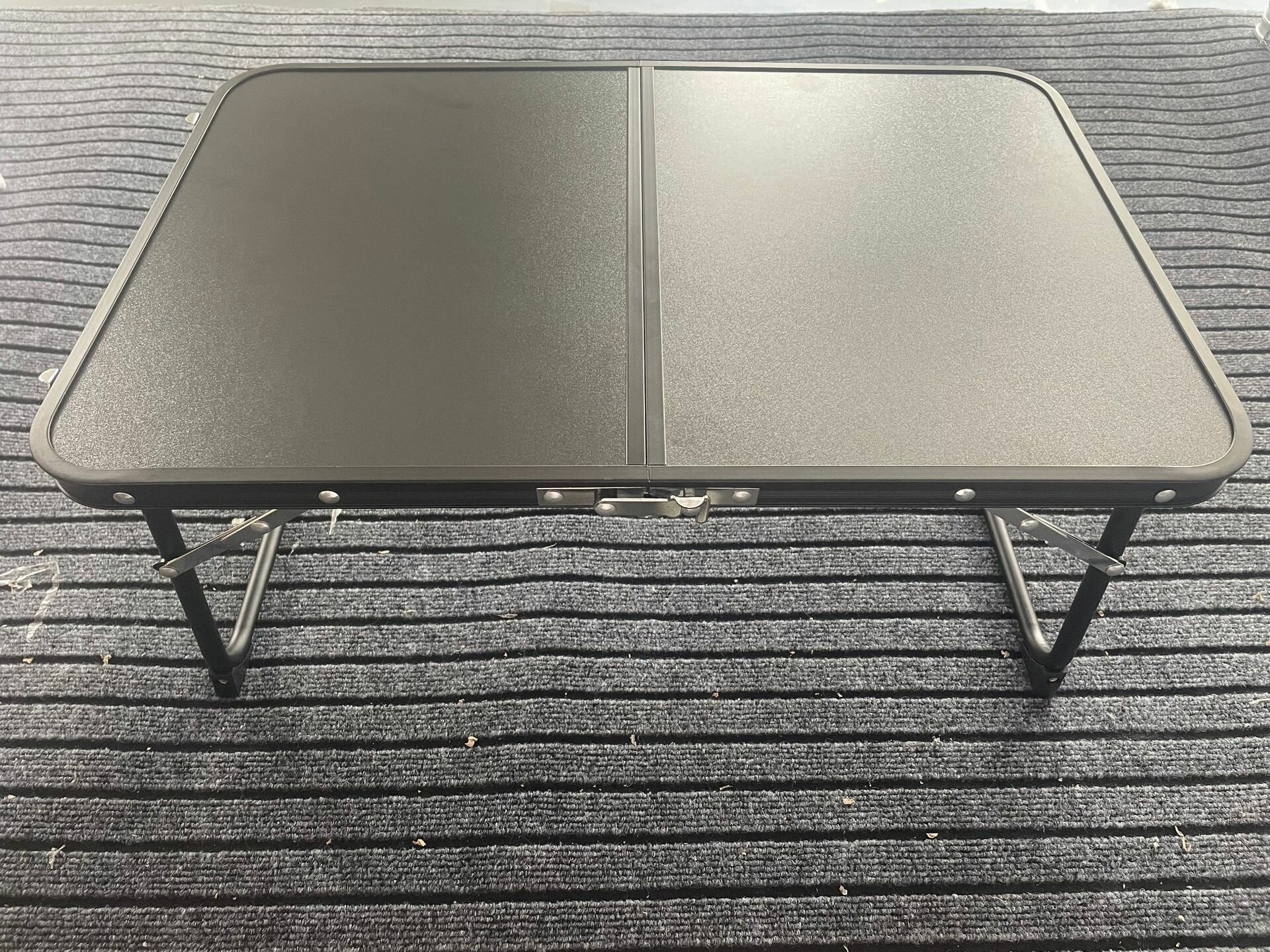 Столик прикроватный, многофункциональный, алюминиевый сплав, черный