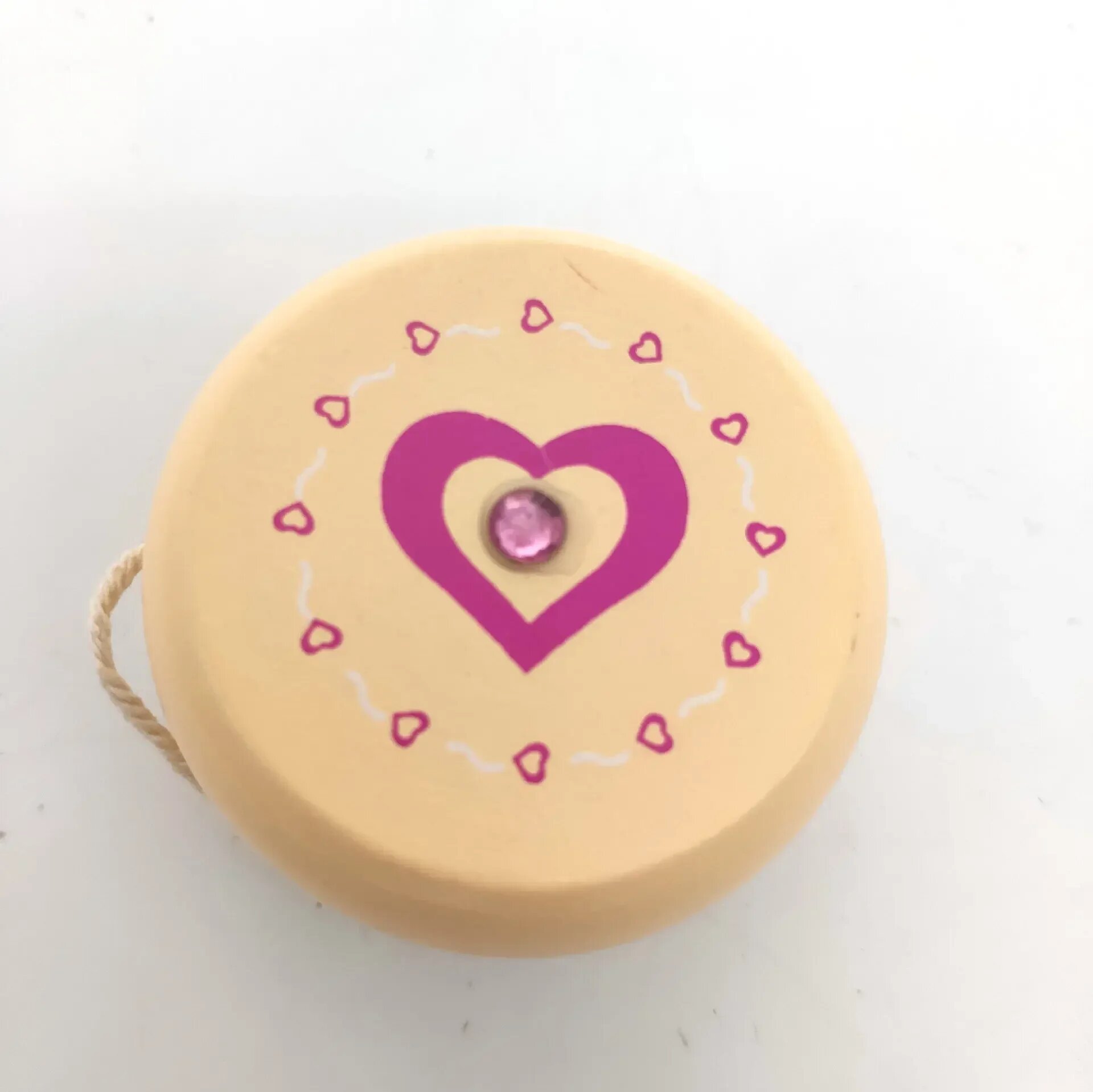 Деревянное йо-йо 5 см Розовый, style04