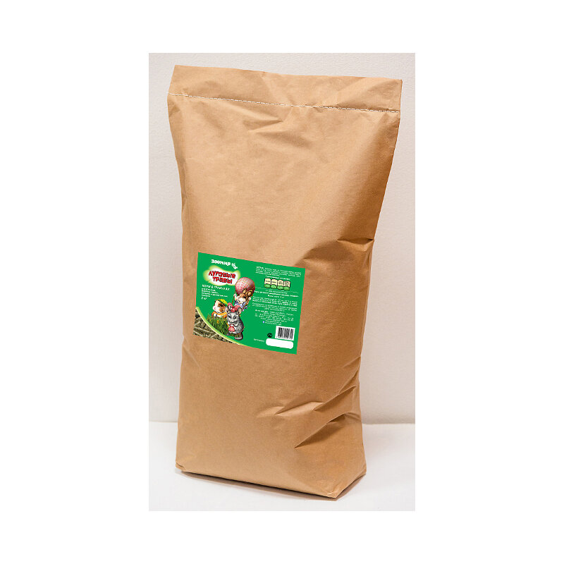 Зоомир Луговые травы 15 кг корм для грызунов и кроликов