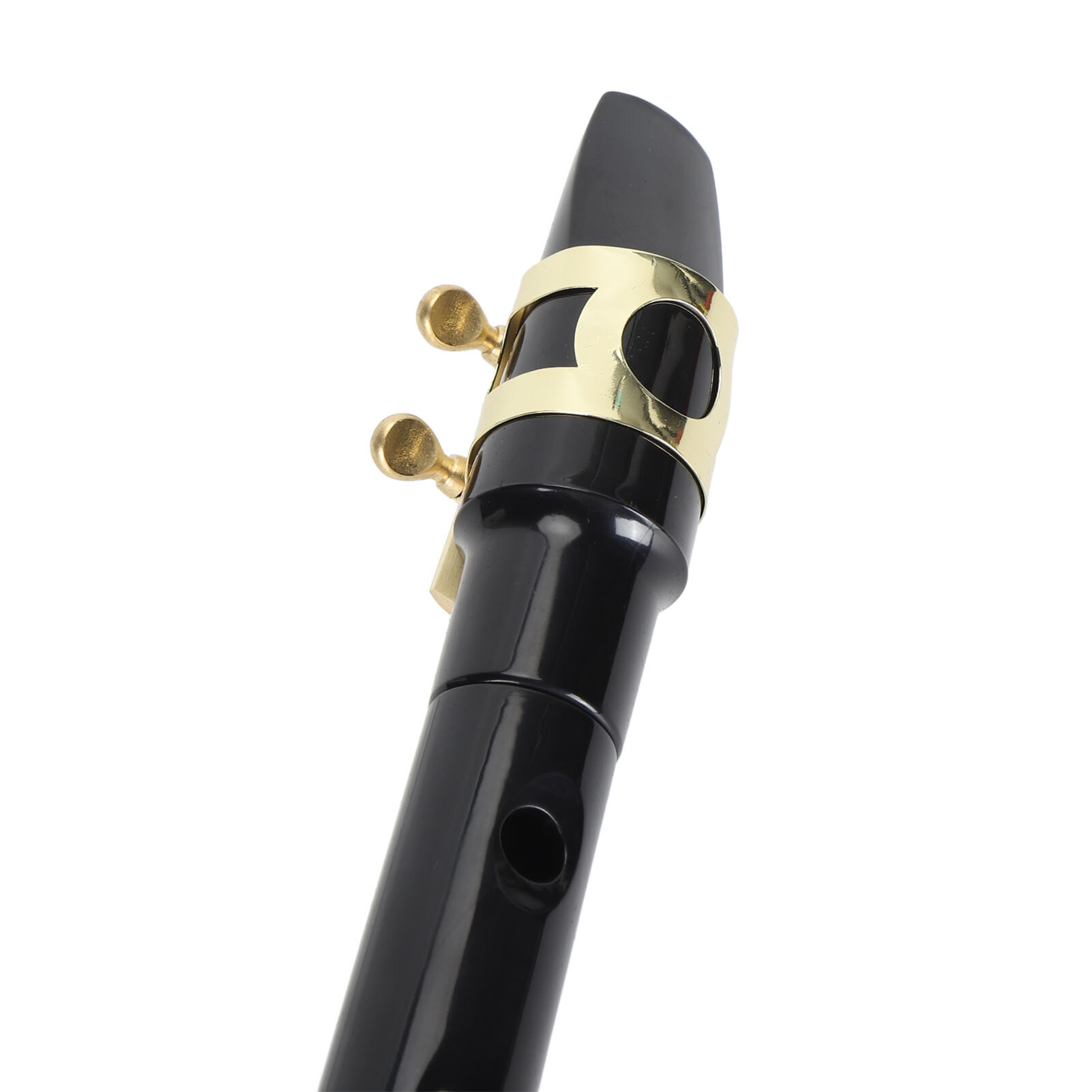 Карманный саксофон с альтовым мундштуком, комплект саксофона C-тональности, мини-духовой инструмент для начинающих, практика дыхания