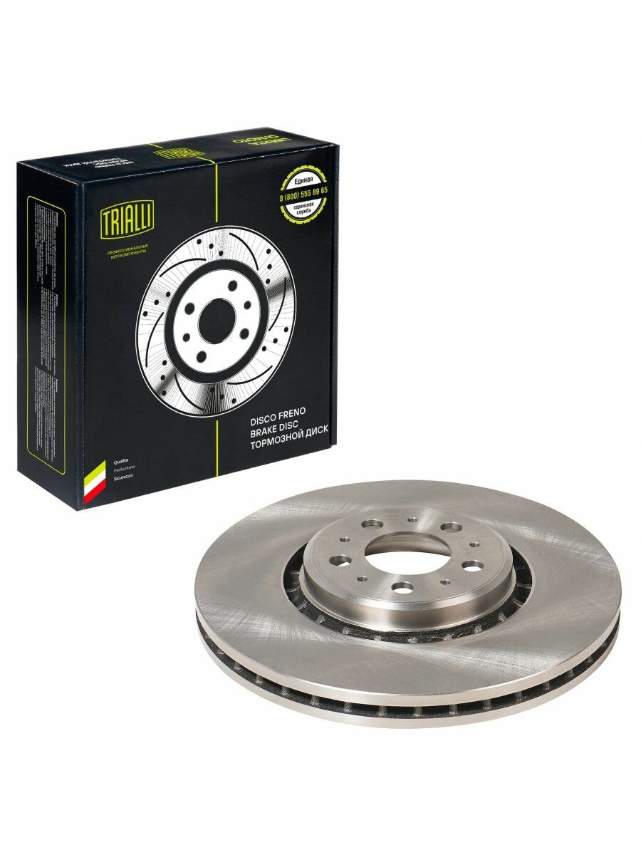 Диск тормозной передний для а/м Volvo XC 90 (02-), Trialli DF 106113