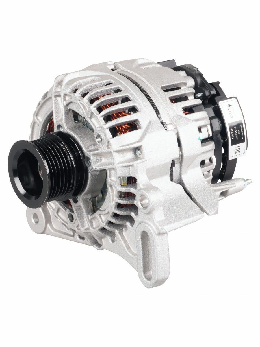 Генератор для а/м VAG Octavia A5 (04-)/Polo (09-)/Golf V (03-) 1.4i 110A, STARTVOLT LG1821