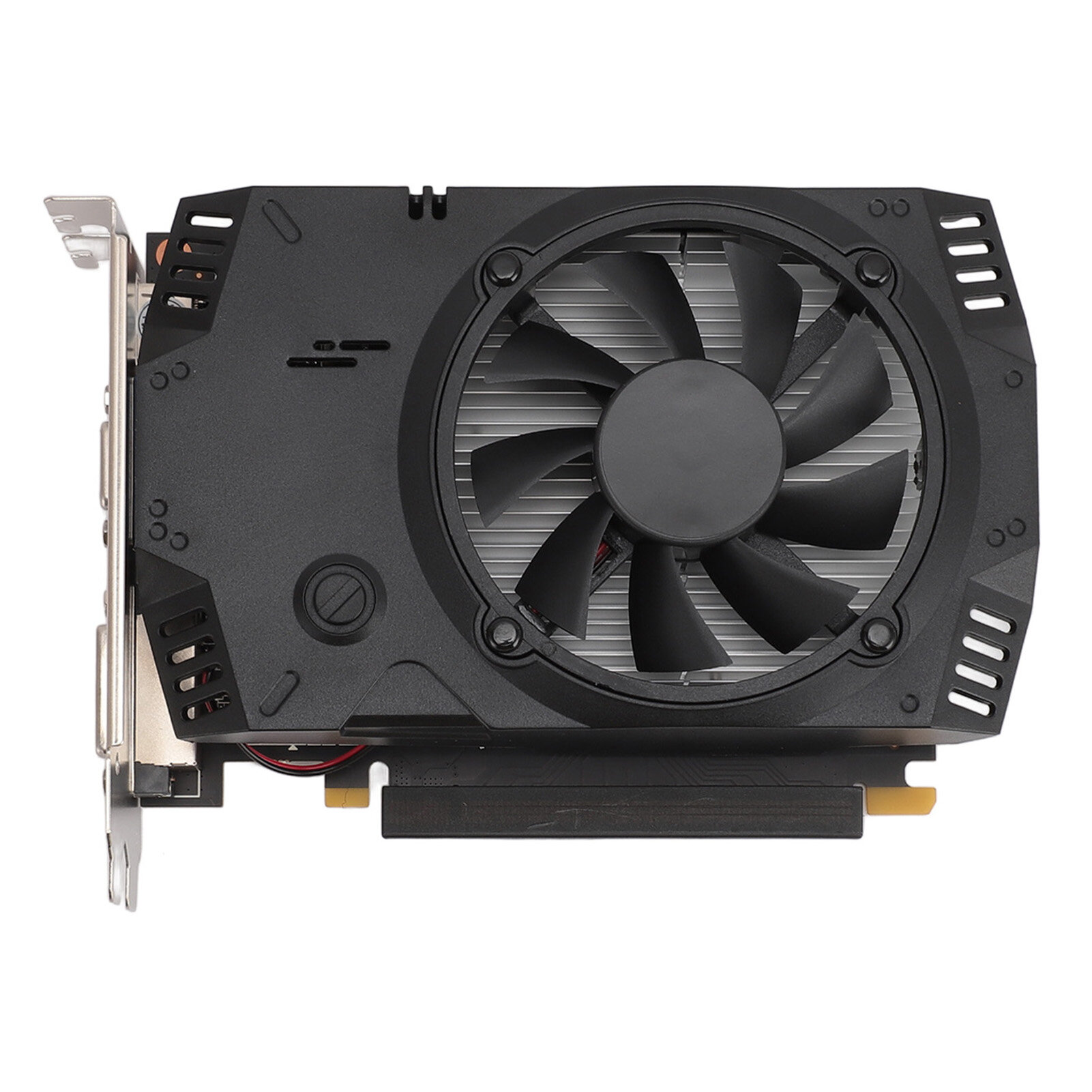 Видеокарта gt730 4 гб ddr3 128 бит для игр, разрешение 2560x1600, pcie, с вентилятором настольного пк