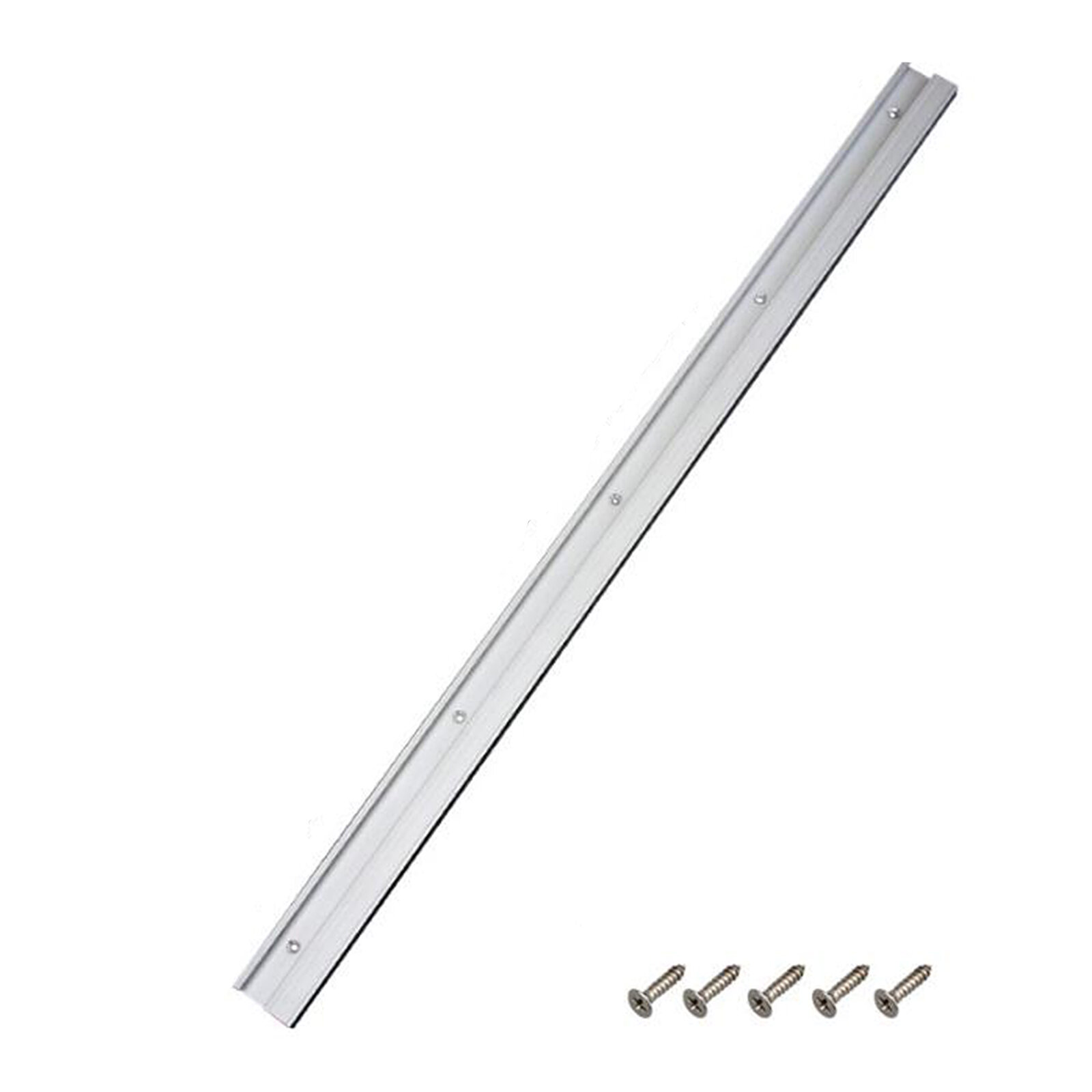 Деревообрабатывающая Т-образная направляющая, стабильная, прочная, 45-дюймовая направляющая с пазом типа T, деревообрабатывающая направляющая из алюминиевого сплава