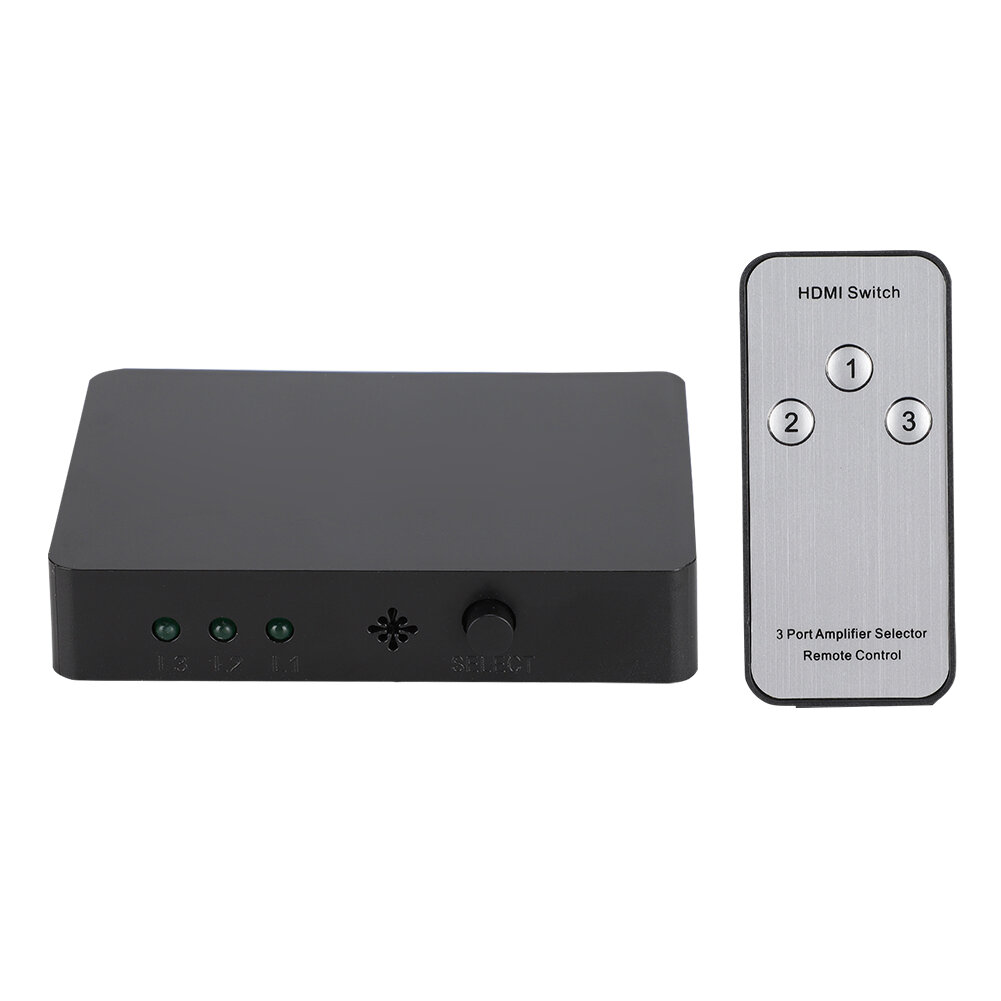 3x1 разветвитель порта концентратора HDMI Switch Box 3 в 1 коммутатор 1080p HD для проектора HDTV