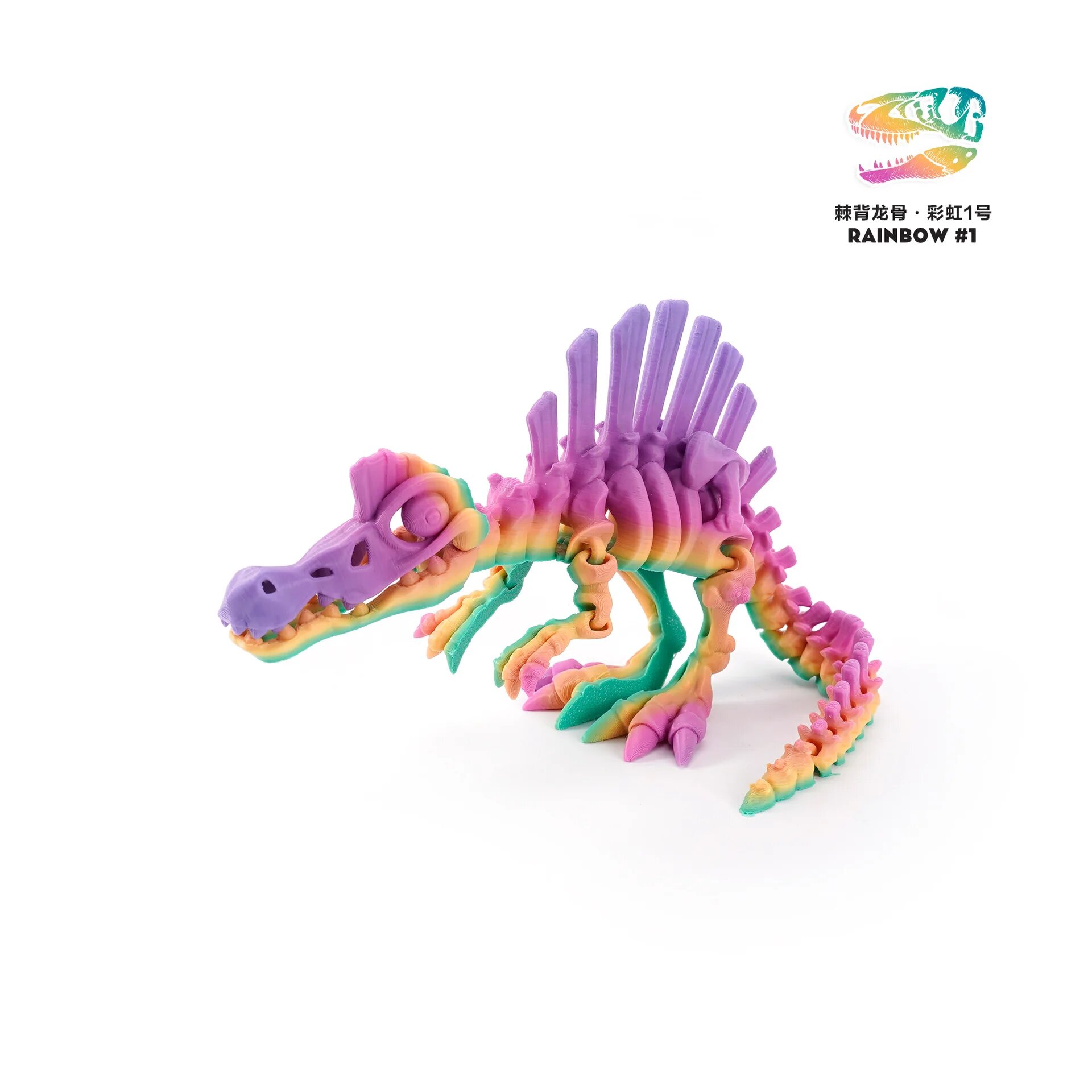 3D фигурки динозавров MOONBIFFY Random Color 6