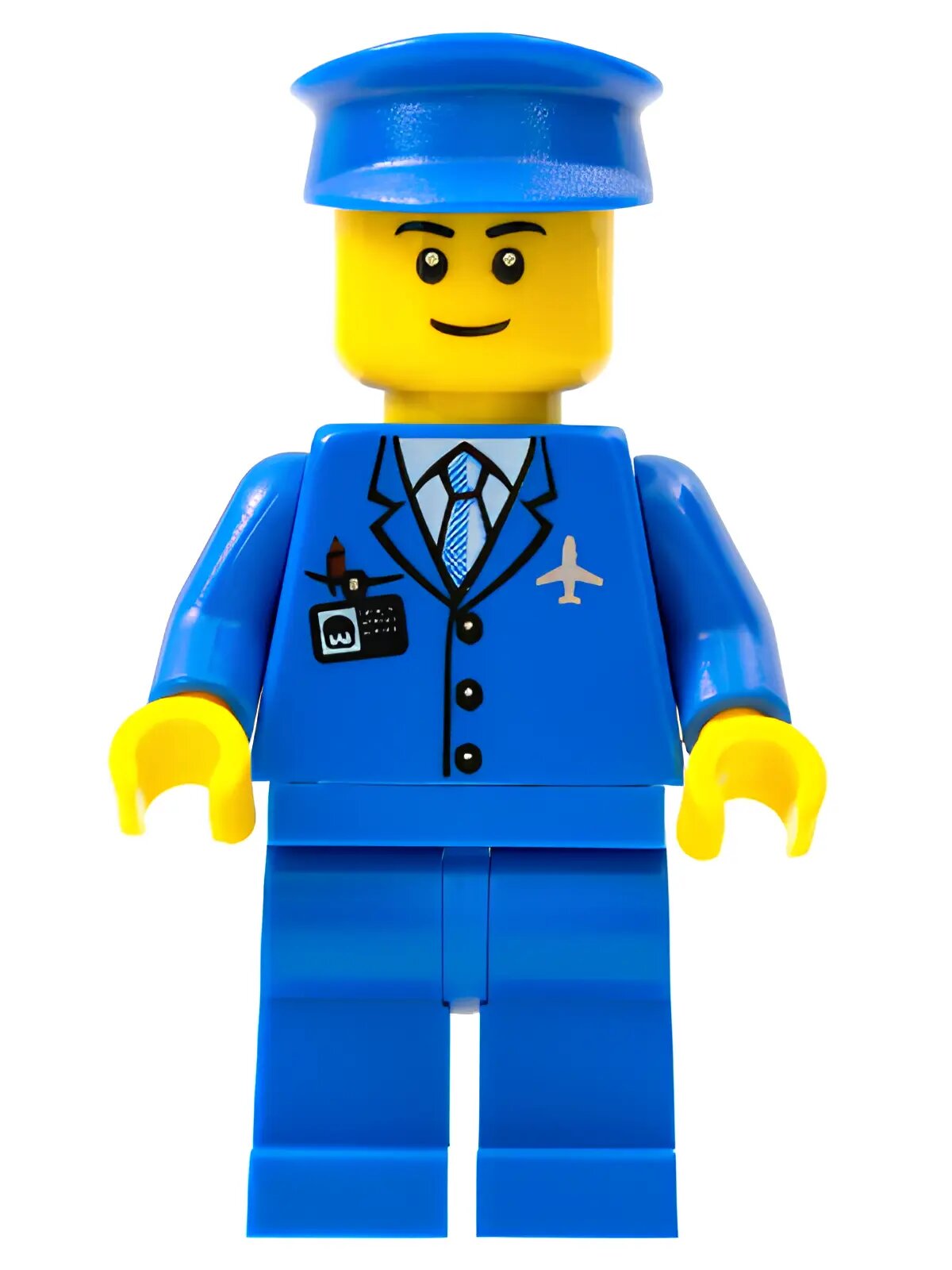 Минифигурка Lego Airport - Blue 3 Button Jacket and Tie air046a U