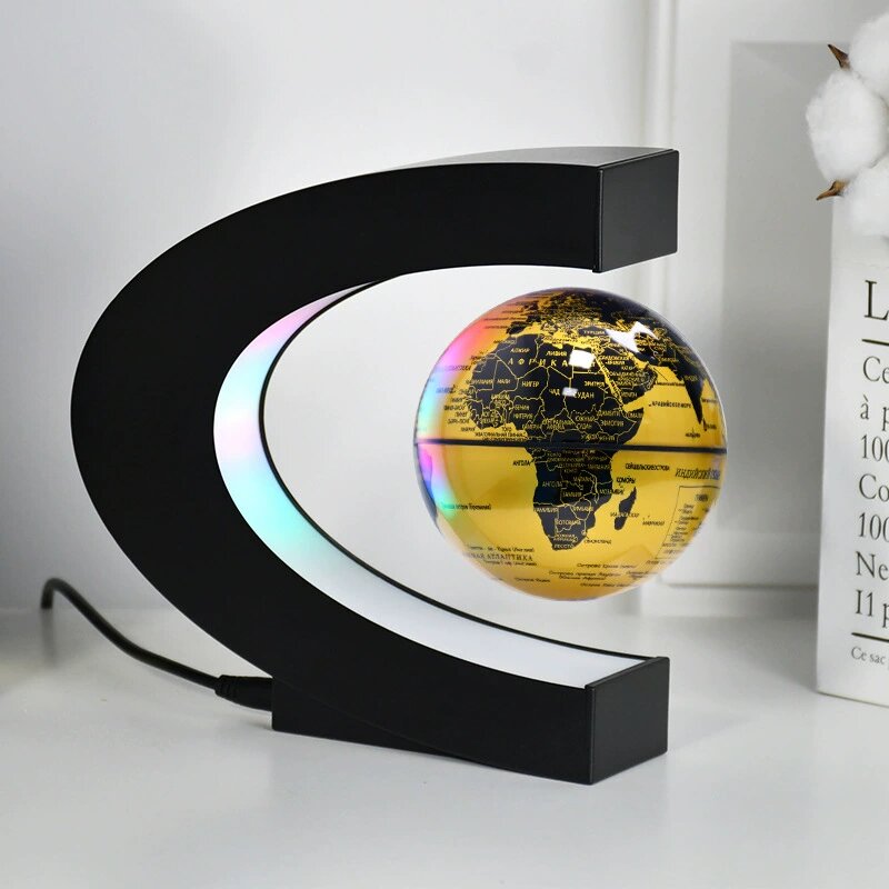 Магнитная левитация глобус подарок на день рождения новинка настольный офис корпоративное мероприятие креативный подарок украшения