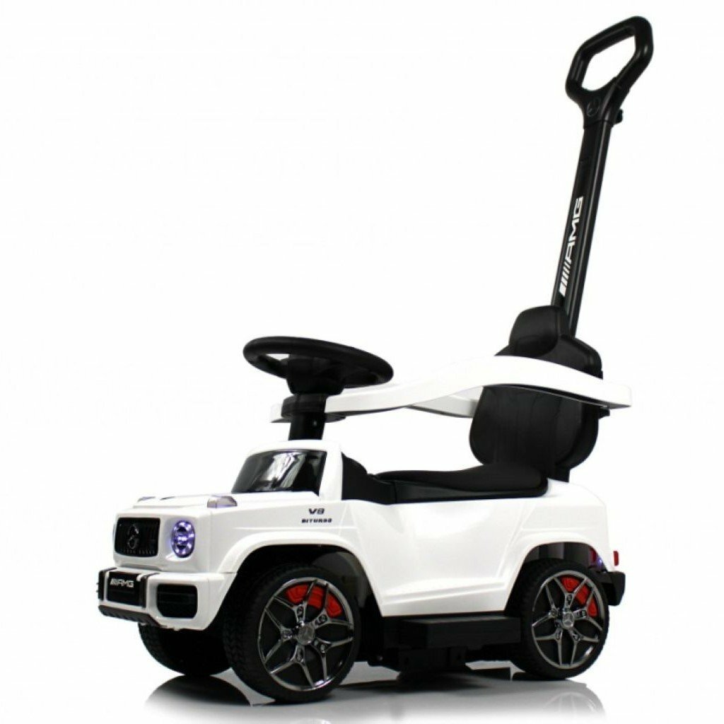 Детский толокар Mercedes-Benz G63 (Z001ZZ-A) белый бриллиант