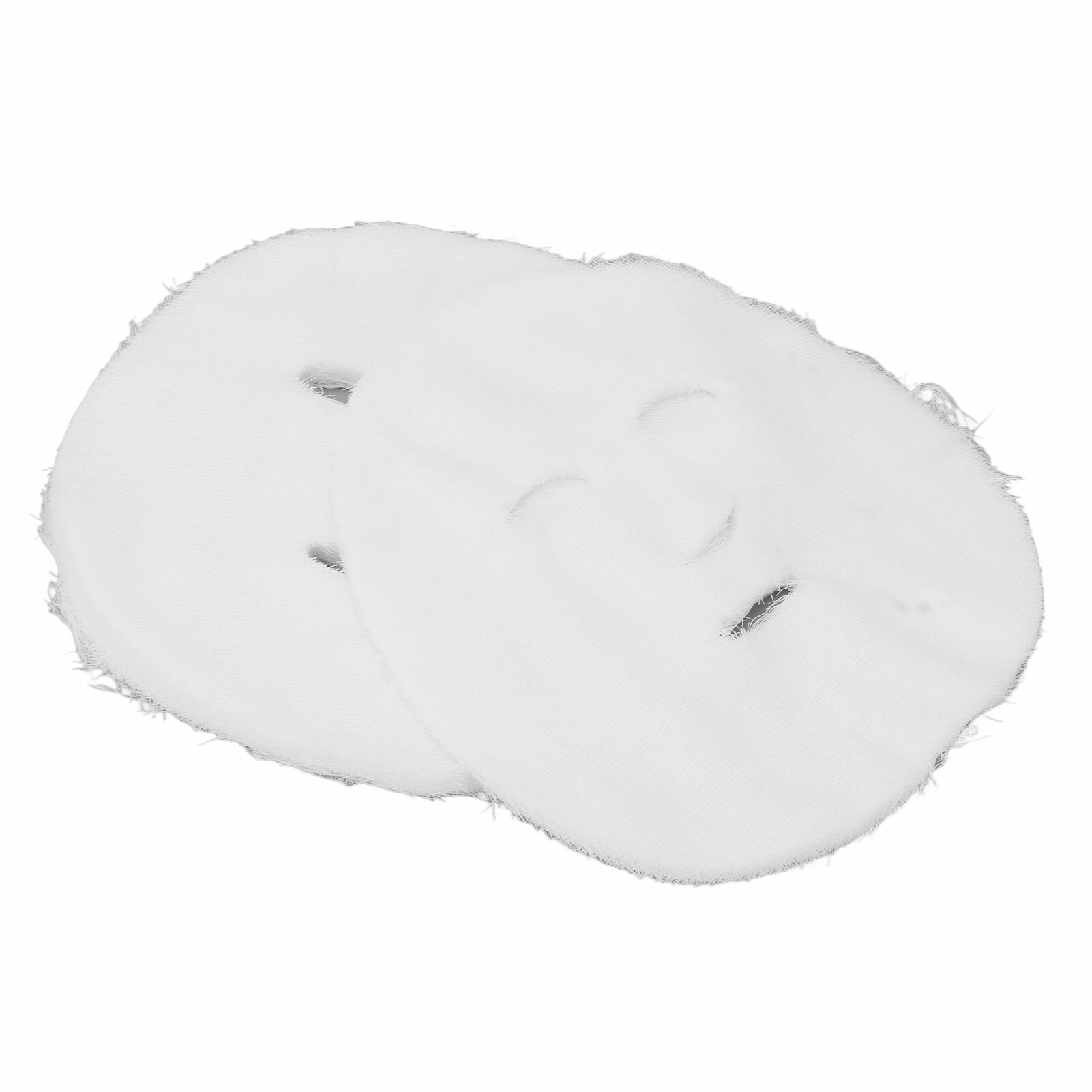 Одноразовые бумажные маски для лица, предварительно вырезанные для самостоятельного изготовления в салоне красоты, 100 штук подушечек для масок для лица для ухода за кожей и косметических процедур