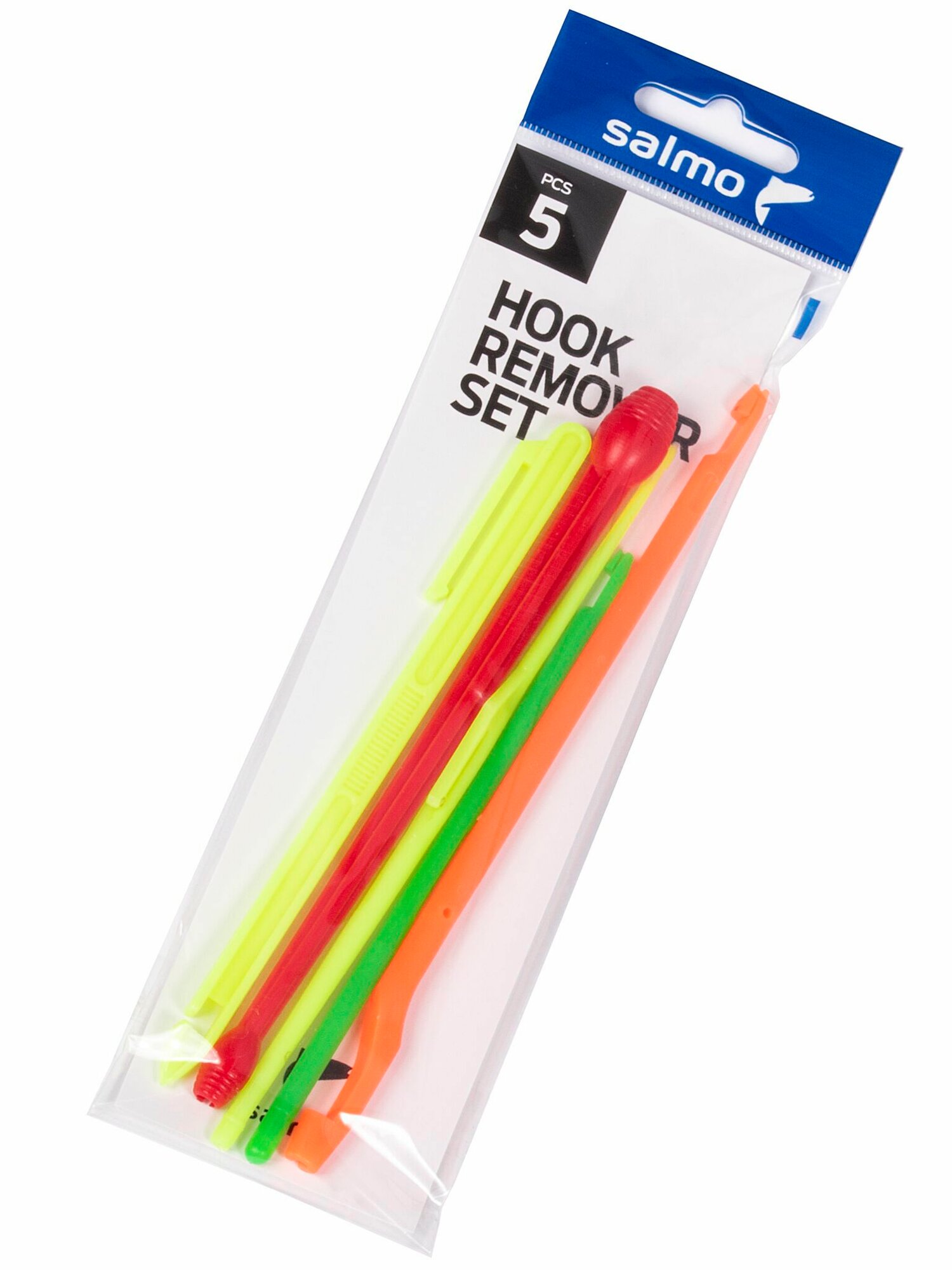 Экстракторы для рыбалки , пластиковые Salmo , набор 5 штук разных цветов