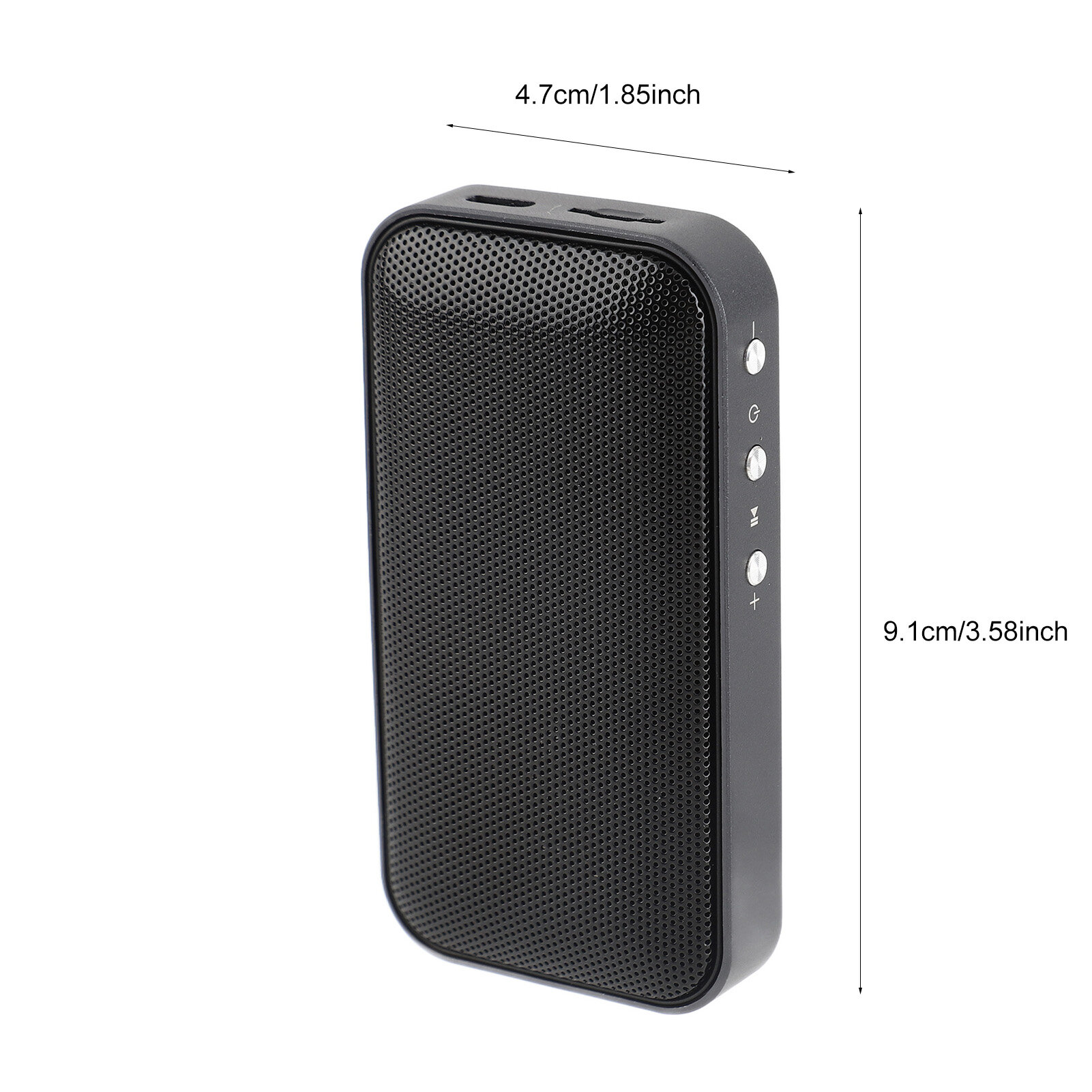 AEC BT209 Портативная беспроводная Bluetooth-колонка миниатюрного стиля, карманный музыкальный звуковой бокс с поддержкой микрофона и карты памяти TF.