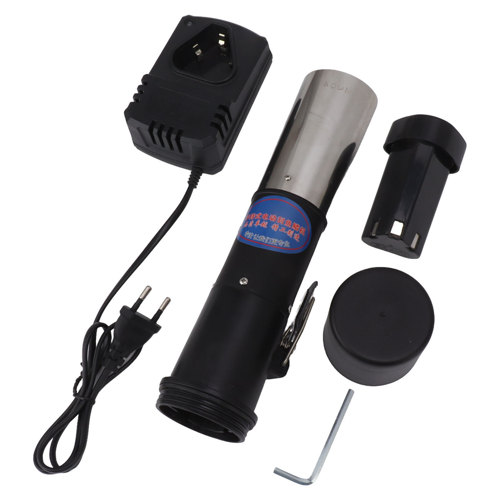 Набор электрического скейлера для рыбы, автоматический мощный скребок для удаления чешуи, инструмент для чистки морепродуктов для дома.